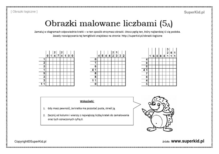 Obrazki Logiczne O 5a | PDF