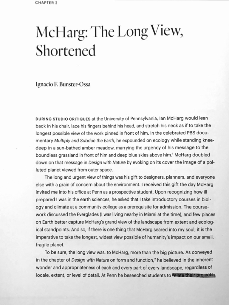 The Long View | PDF