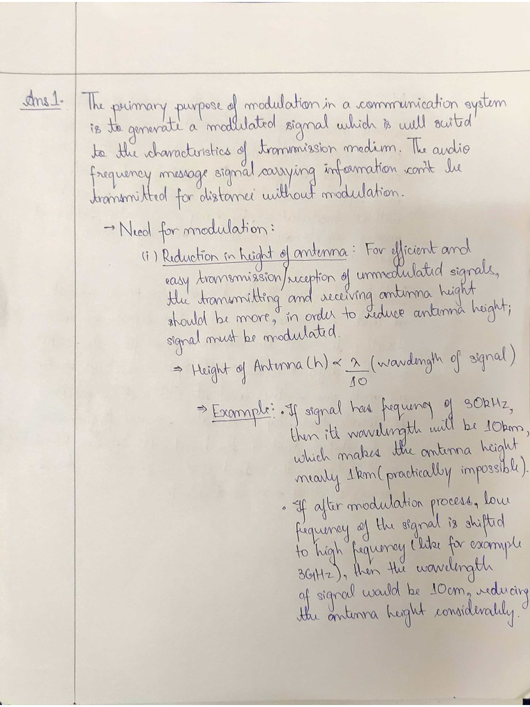 Notes Analog Communication Pdf