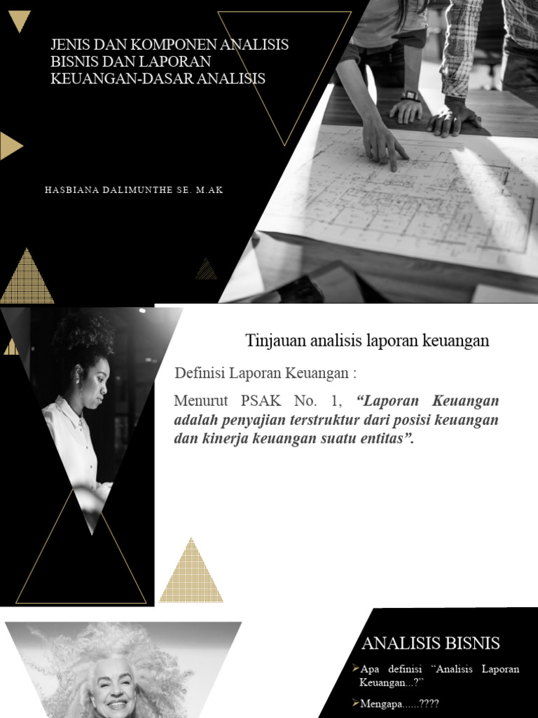 Part 1 Jenis Dan Komponen Analisis Bisnis Dan Dasar Analisis | PDF
