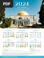 Islamic Calendar 2000 Overview | PDF | Ramadan | Semitic Words And Phrases