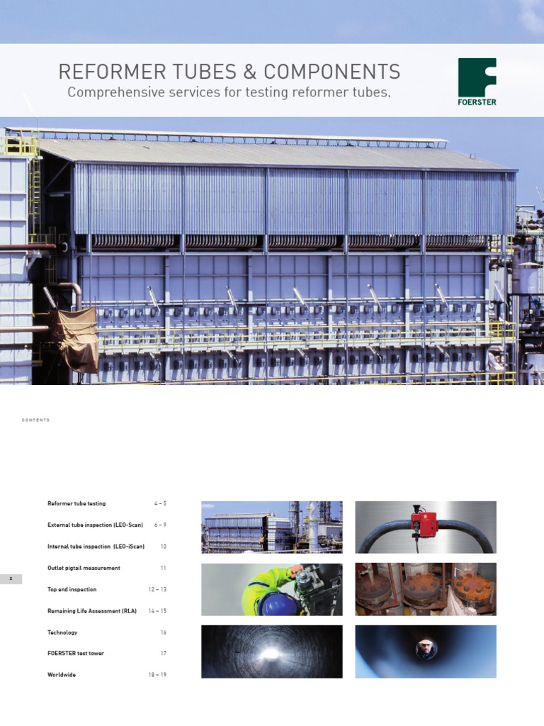 REFORMER TUBES and COMPONENTS | Download Free PDF | Nondestructive ...