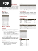 Pathfinder XP Chart | PDF