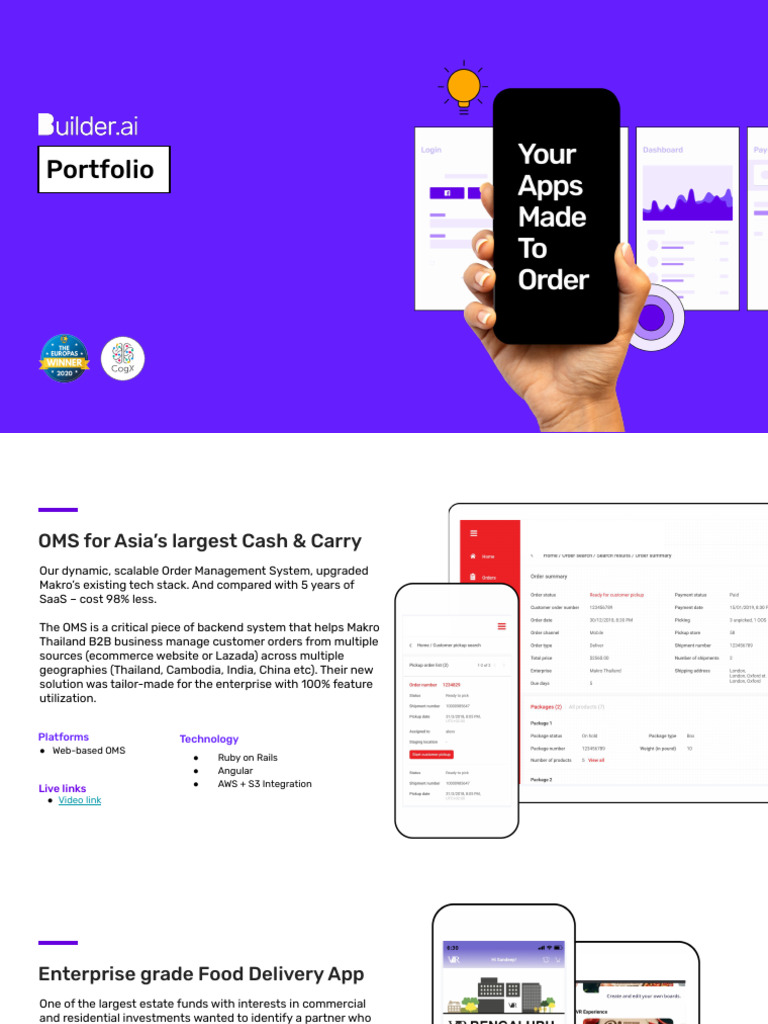 Builder Portfolio | PDF | Web Application | Android (Operating System)