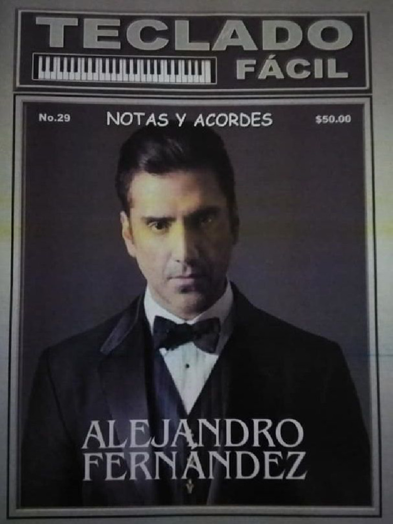 Alejandro Fernandez El Potrillo Libro de Partituras | PDF