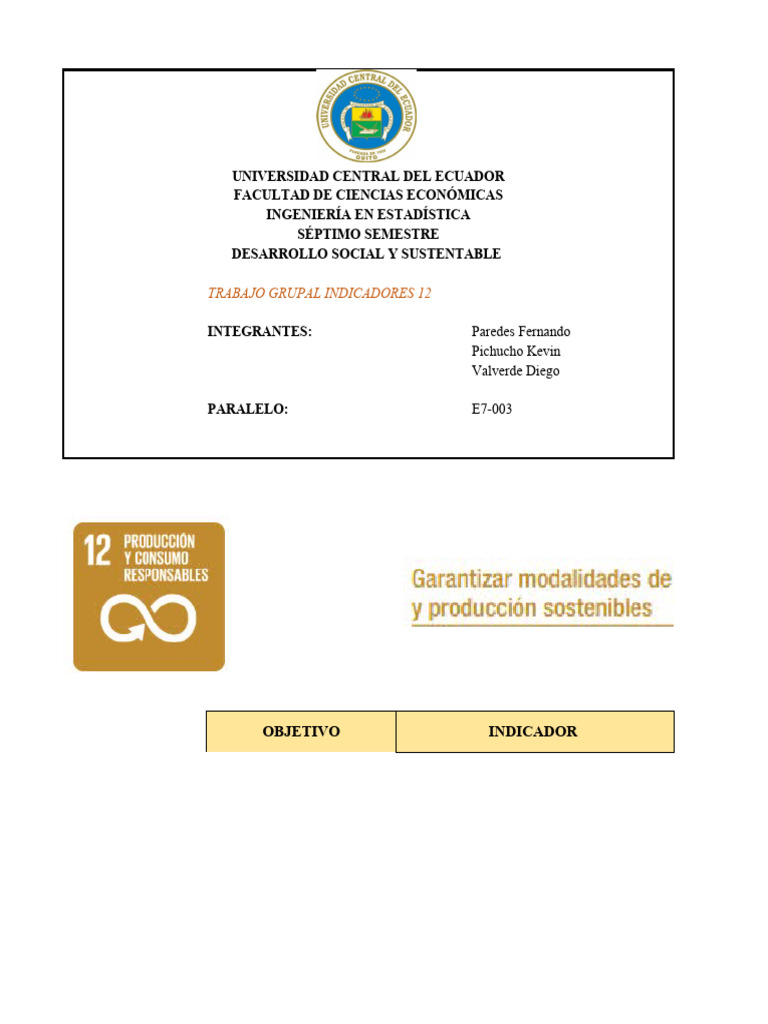 Indices 12 | PDF | Consumo (economía) | Economias