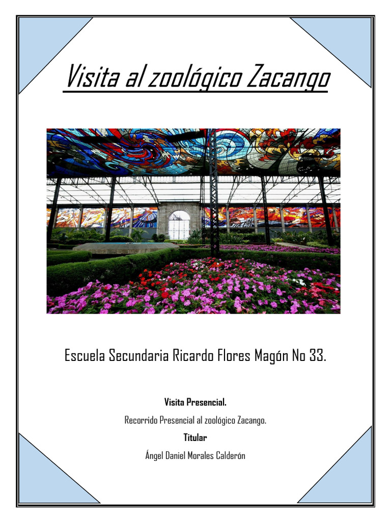 Excursión Escolar al Zoológico Zacango | PDF | Evaluación | Biodiversidad