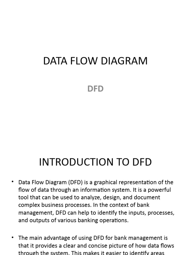 Data Flow Diagram For Bank Management System | PDF | Applied ...
