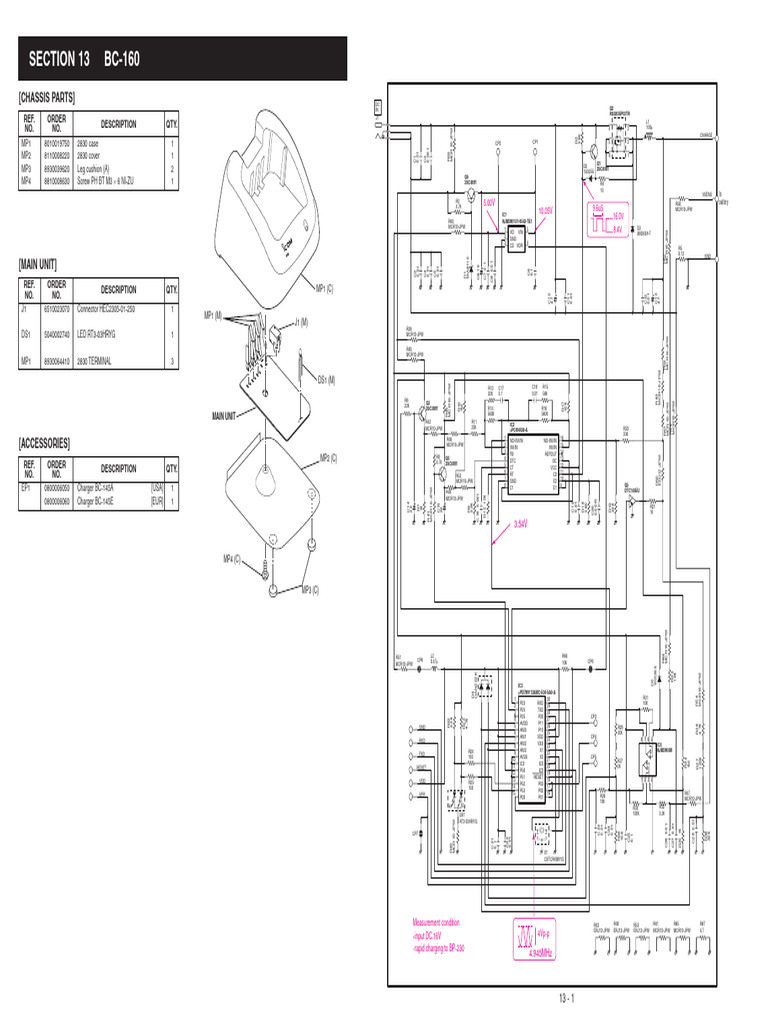 Icom bc-160 | PDF