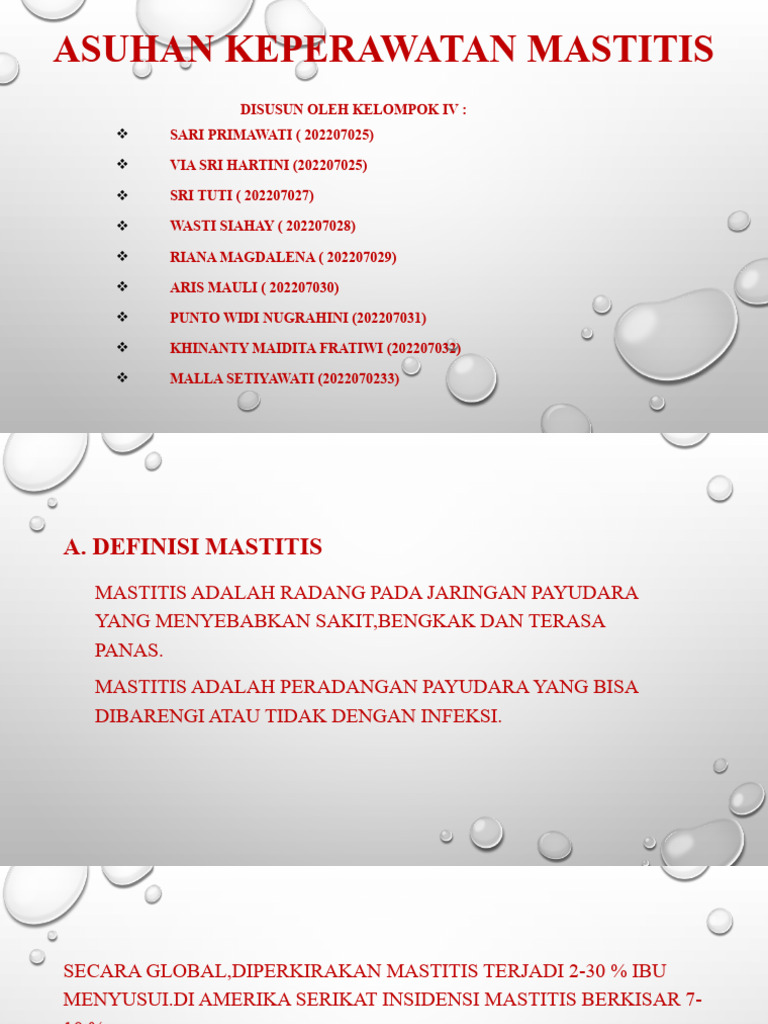 Asuhan Keperawatan Mastitis | PDF | Kesehatan Holistik