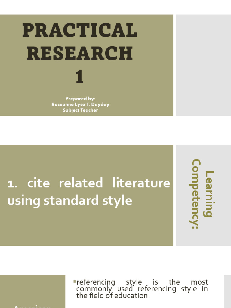 Lesson 5 APA Citation | PDF
