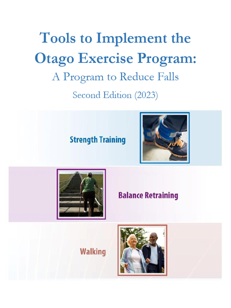 Otago 2023 Implementation Guide For PT 1 | PDF | Physical Therapy ...