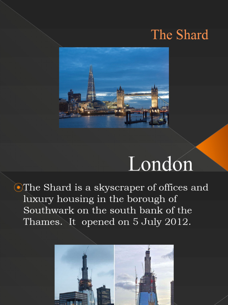 The Shard: Facts and Construction Cost | PDF