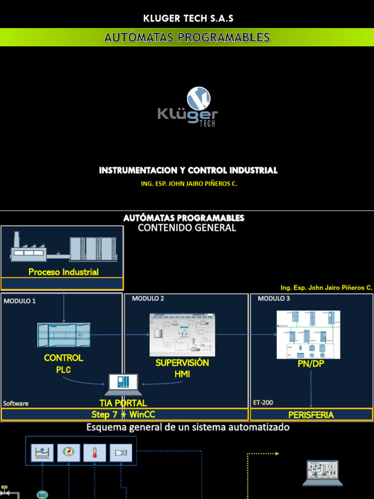 S1.1 Programacion PLC | Descargar gratis PDF | Scada | Controlador lógico programable