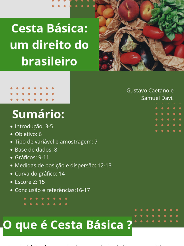 Cesta Basica 2 | PDF