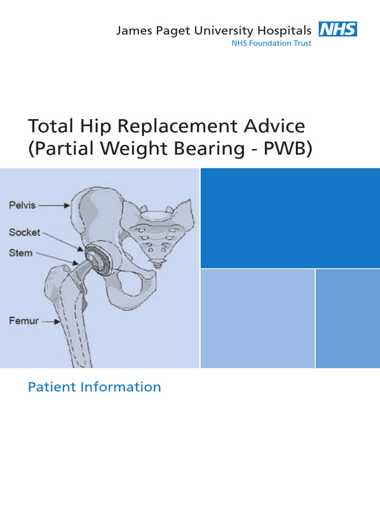 Hip Replacement Recovery Guide | PDF | Physical Therapy | Hip