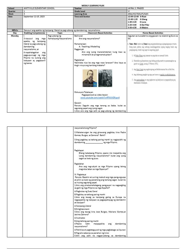 Wlp-Week 3-Ap 6 | PDF