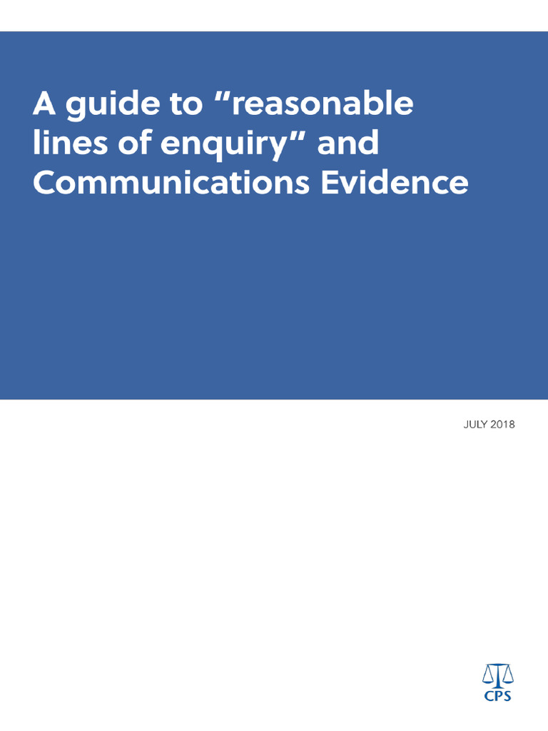 Digital Evidence Disclosure Guide | PDF | Discovery (Law) | Digital ...