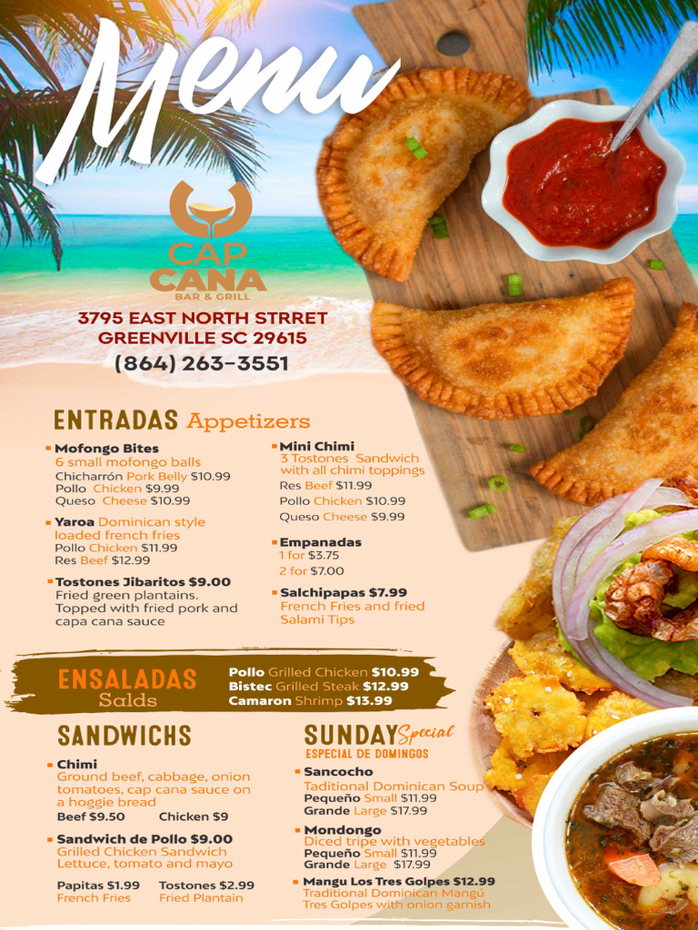 Menu Final 2022 | PDF