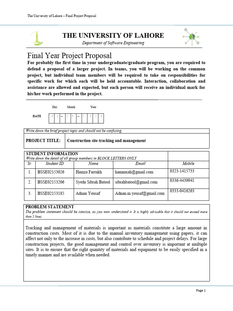 Final Proposal | Download Free PDF | Web Application | Usability