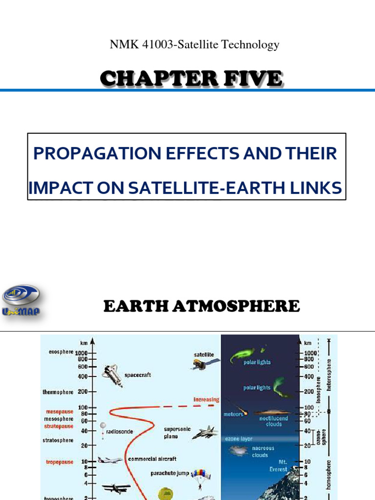 5-Chapter Five - Sem1 Session 2023 - 2024 | PDF | Ionosphere | Rain