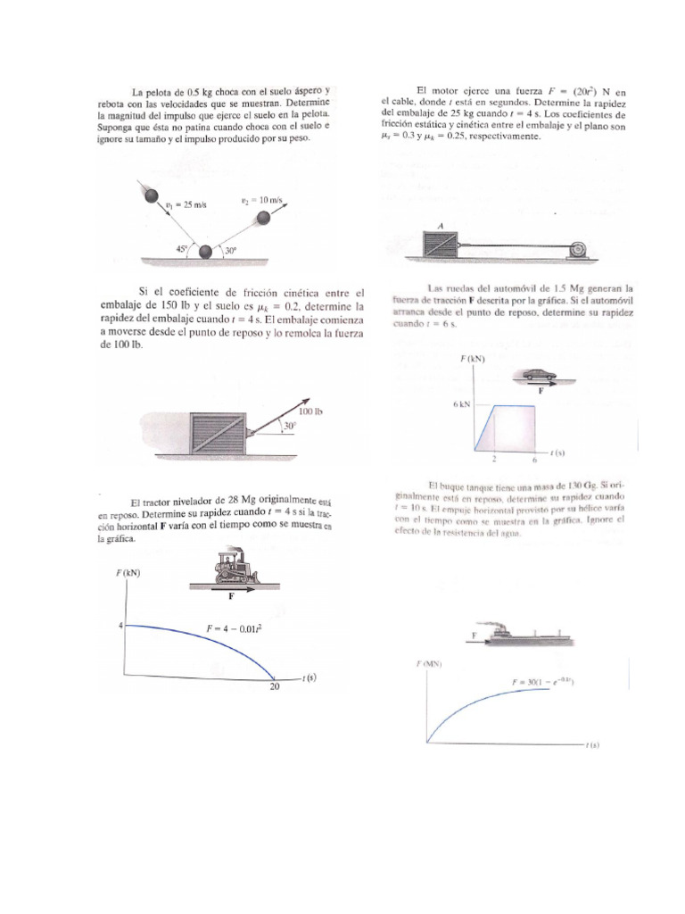 Ejercicios Impulso 2 | PDF