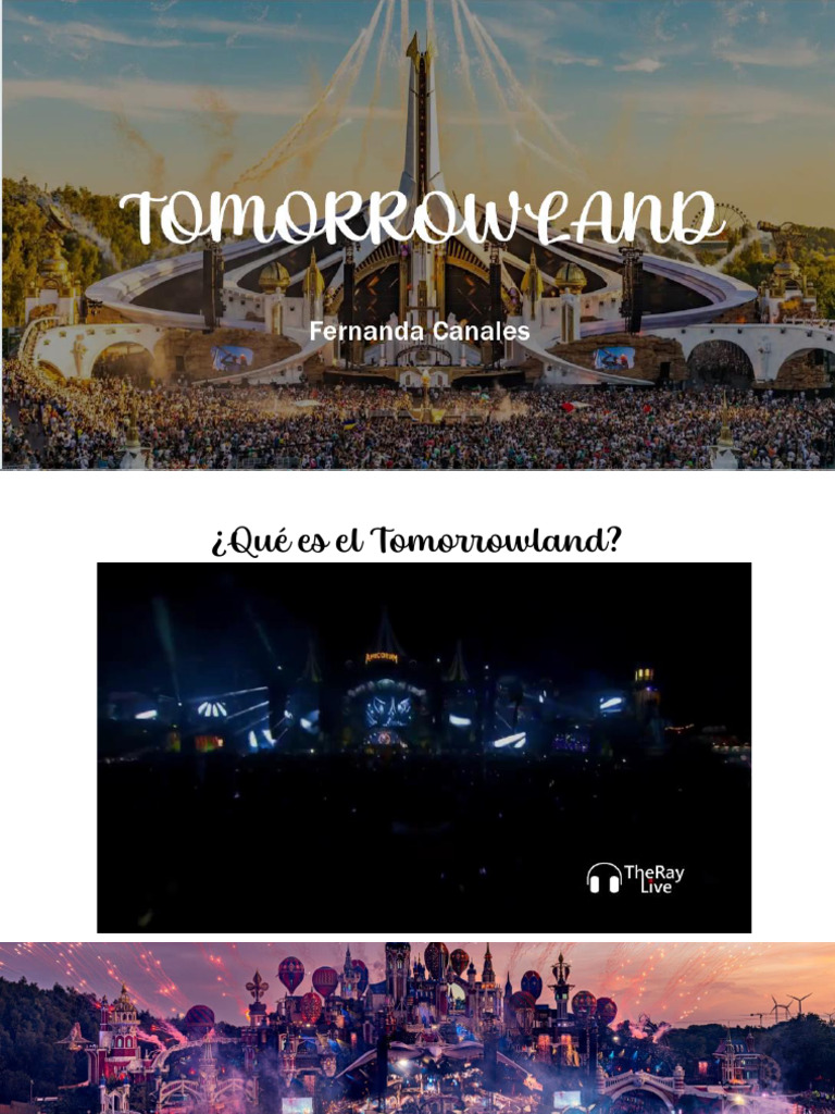 Historia y Expansión de Tomorrowland | PDF | Organizaciones de musica ...