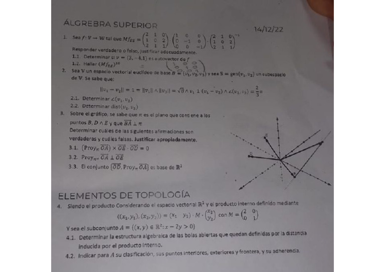 finales álgebra | PDF