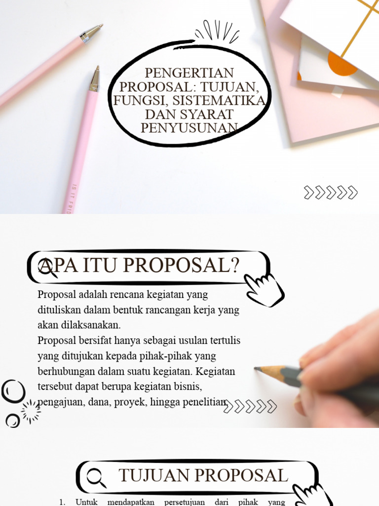 Pengenalan Proposal Dan Template Pembuatan Proposal | PDF | Seni
