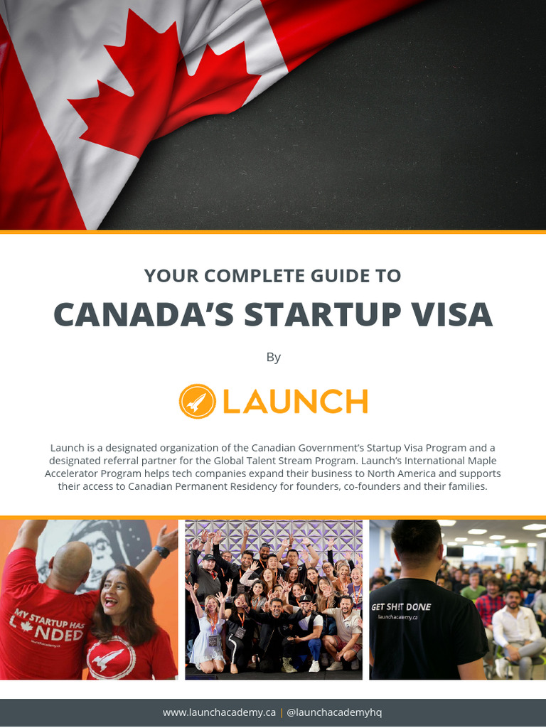 Canada Startup Visa Program Overview | PDF | Cost Of Living | Startup ...