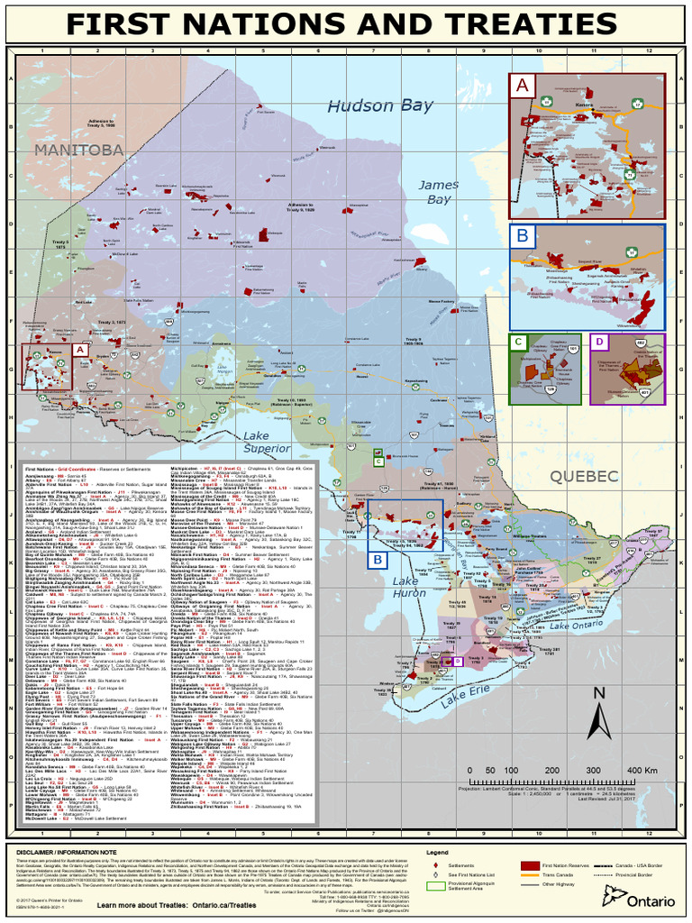 Treaties Map | PDF