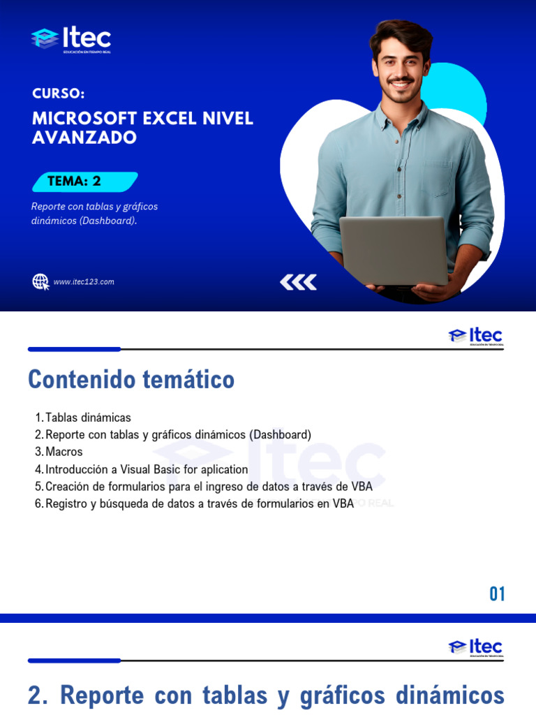 Tema 2 - EXCEL NIVEL AVANZADO | PDF Tema 2 - EXCEL NIVEL AVANZADO | PDF
