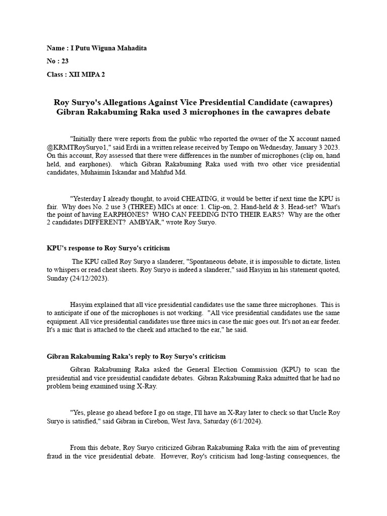 Discussion Teks | PDF