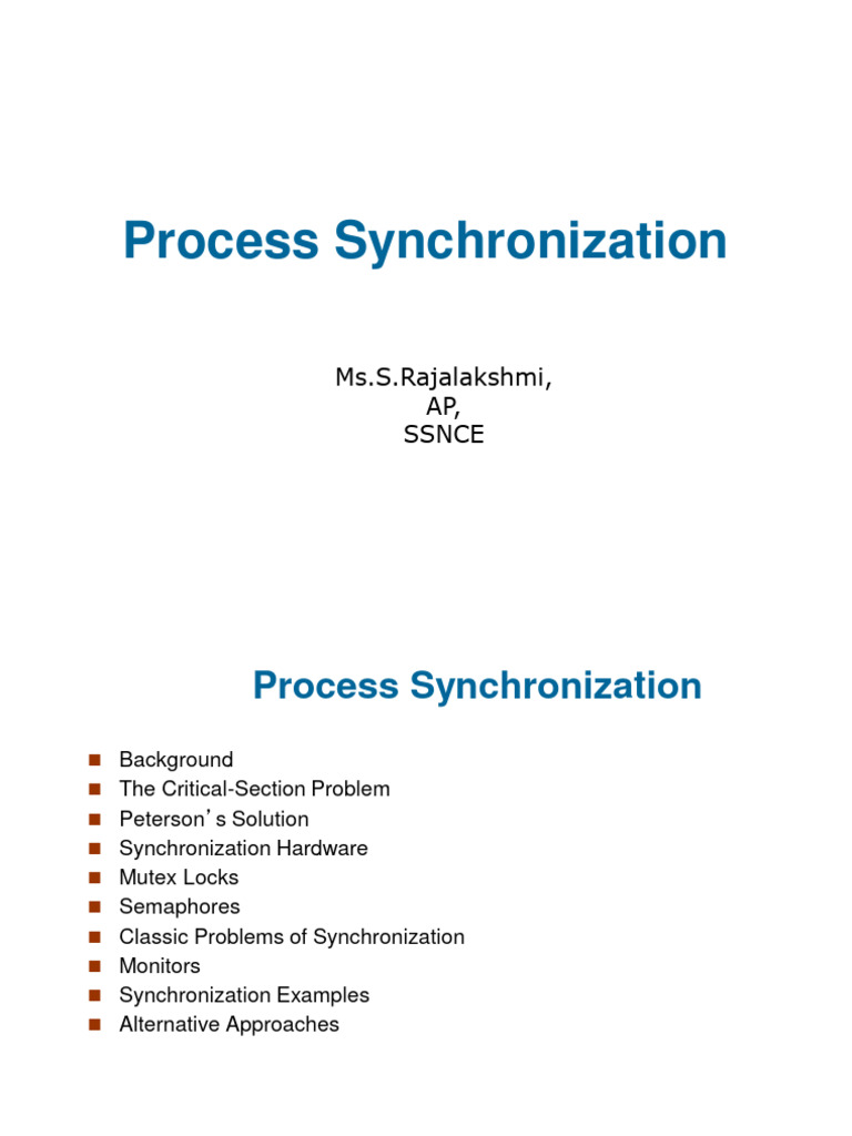 2-3-Process Sync | PDF | Process (Computing) | Software Development 2-3-Process Sync | PDF | Process (Computing) | Software Development