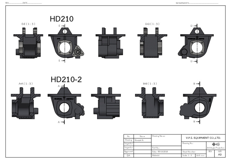 เปรียบเทีบ HD210 กับ HD210-2 | PDF