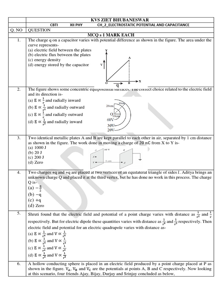 CH 2 | PDF | Capacitor | Capacitance