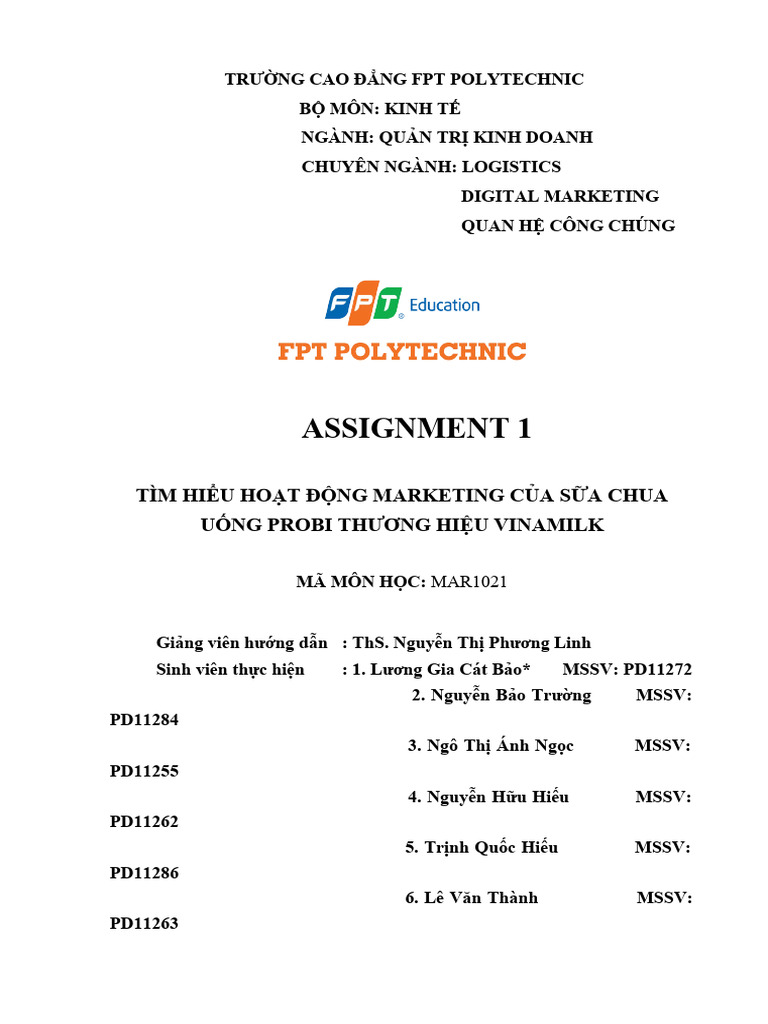 NguyenBaoTruong PD11284 Bao Cao Assignment | PDF