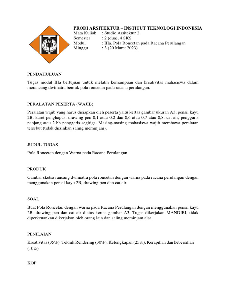 MODUL 3a | PDF | Teknologi & Rekayasa