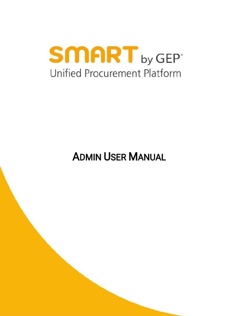 Admin - User Manual (English) | PDF