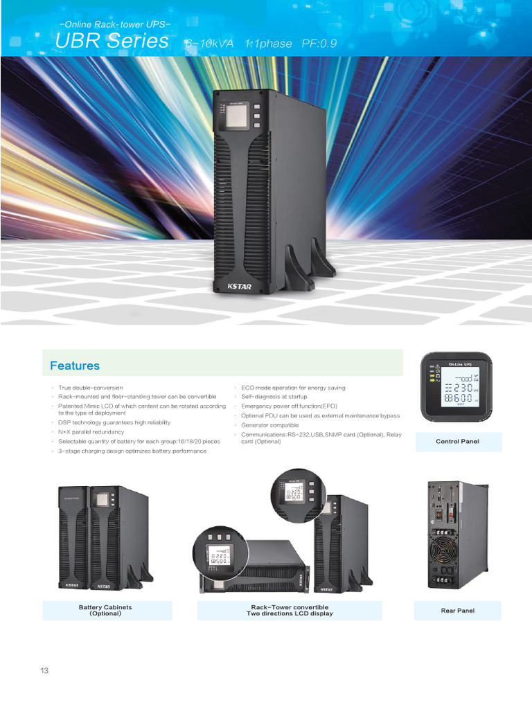 UBR Series 11 6-10KVA | PDF