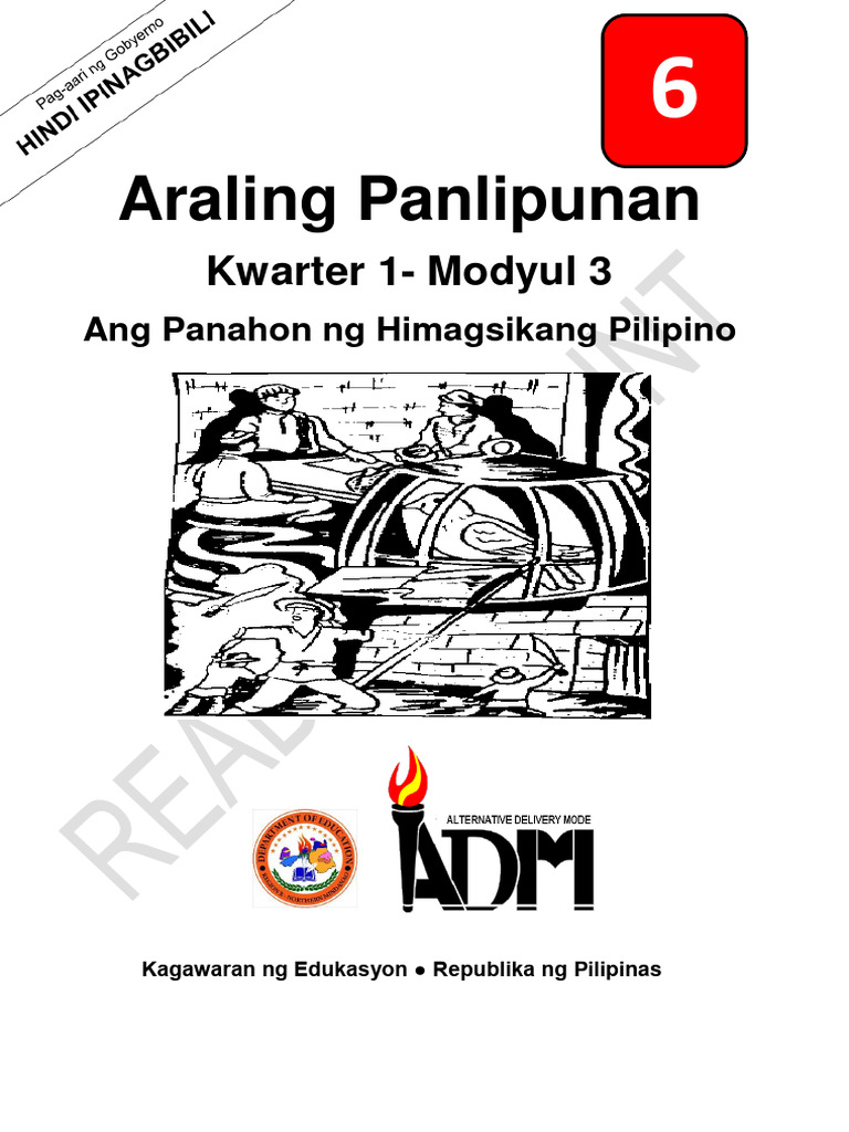 AP6 Q1 Mod3 AngPanahonNgHimagsikangPilipino v5 | PDF
