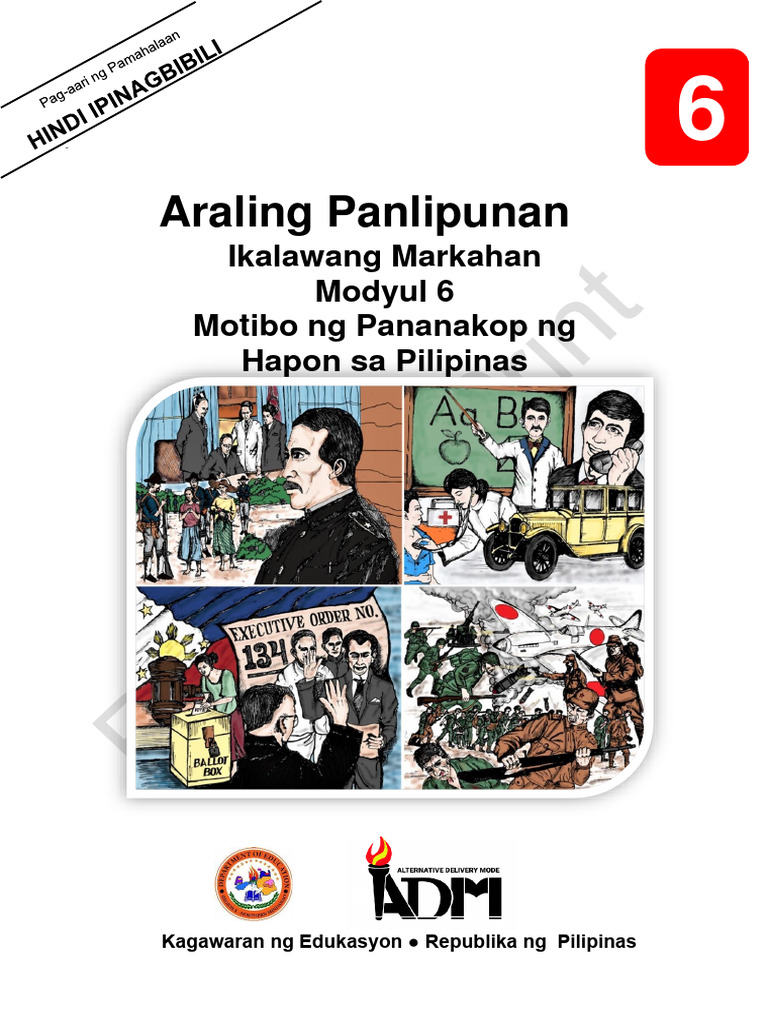 AP6 Q2 Mod6 MotibongPananakopNgMgaHapon v5 | PDF