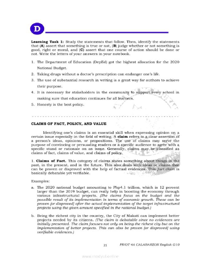 English 10 2 | PDF