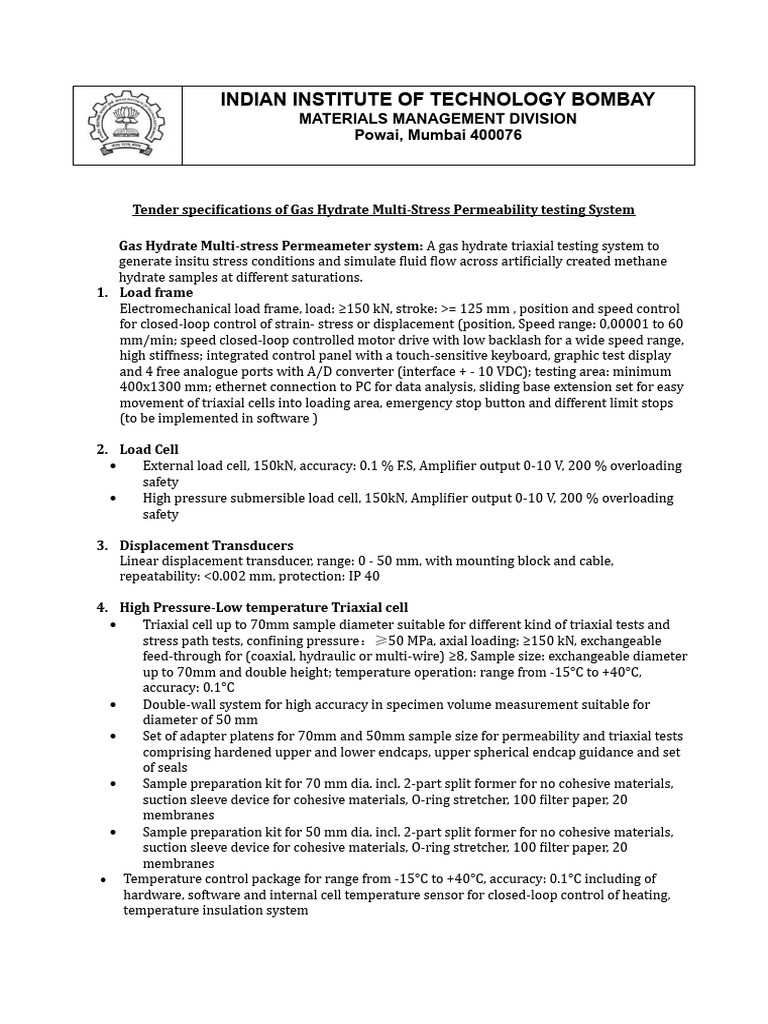 Tech Spec 6100000129 | PDF | Computing | Mechanical Engineering