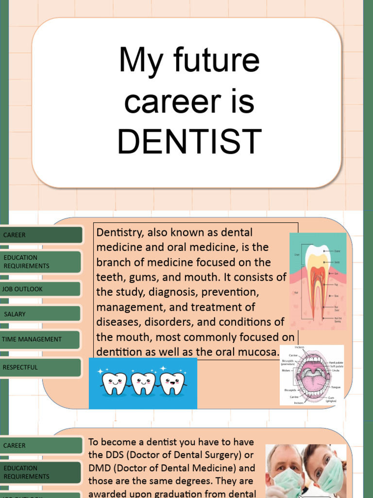 Dentist 1 1 | Download Free PDF | Dentistry | Dental Degree