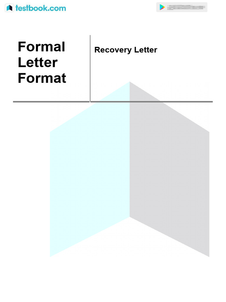 Recovery Letter - Docx B426408a | PDF | Finance & Money Management