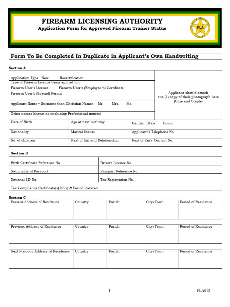 Range Instructors Certification | PDF | Government And Personhood ...