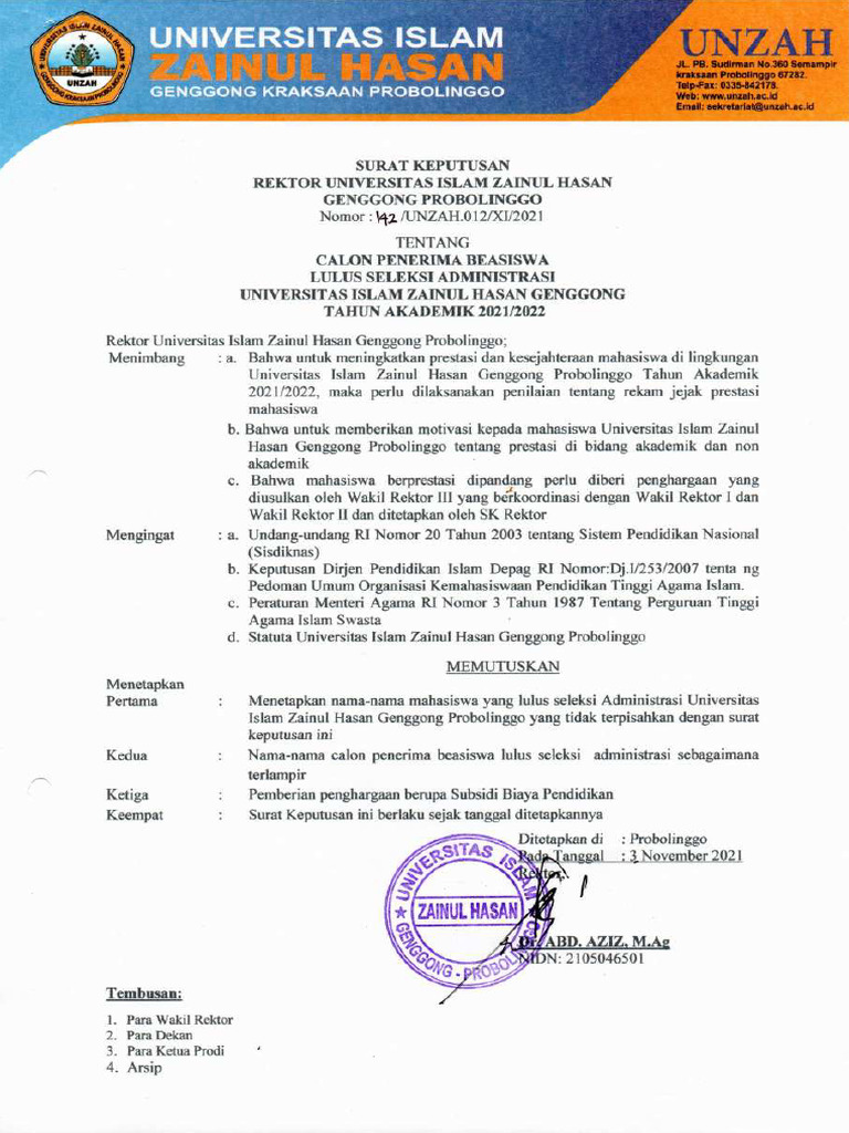 Contoh format laporan | PDF