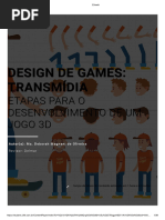 Exemplo GDD de Uma Página | PDF | Videogames