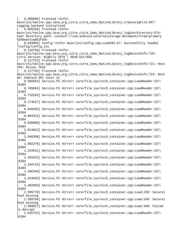 Citra Log - Txt.old | PDF | Computer Programming | Digital Technology